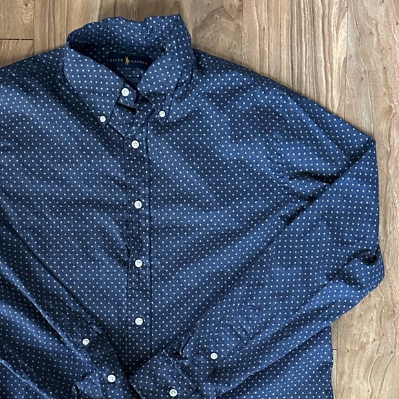 Polo Ralph Lauren | Shirts | Polo Ralph Lauren Dotted Button Down Size ...